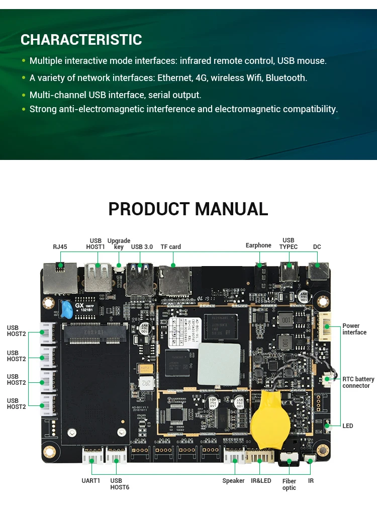 Mini Android Box Core Main Board - Versatile & Powerful