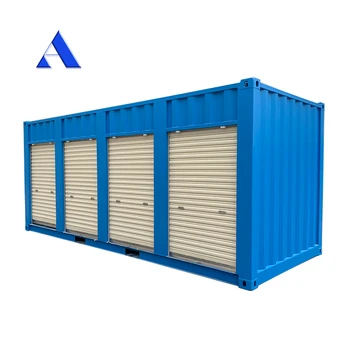 Movable And Shipping 20ft Multi Side Roller Shutter Door Storage ...