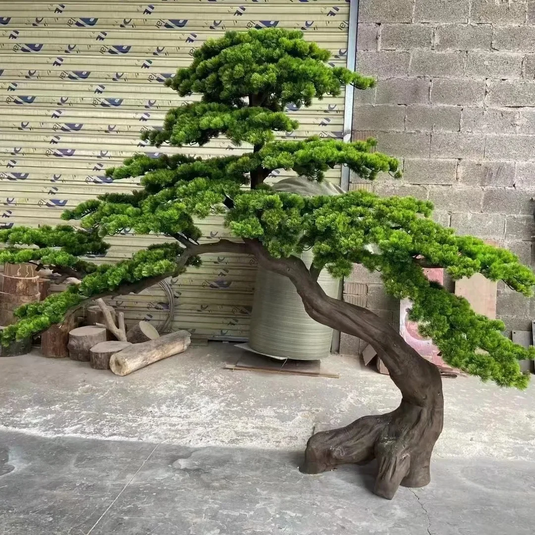 Hot Sale Life Size Artificial Big Pine Tree Branches Pine Cedar Tree ...