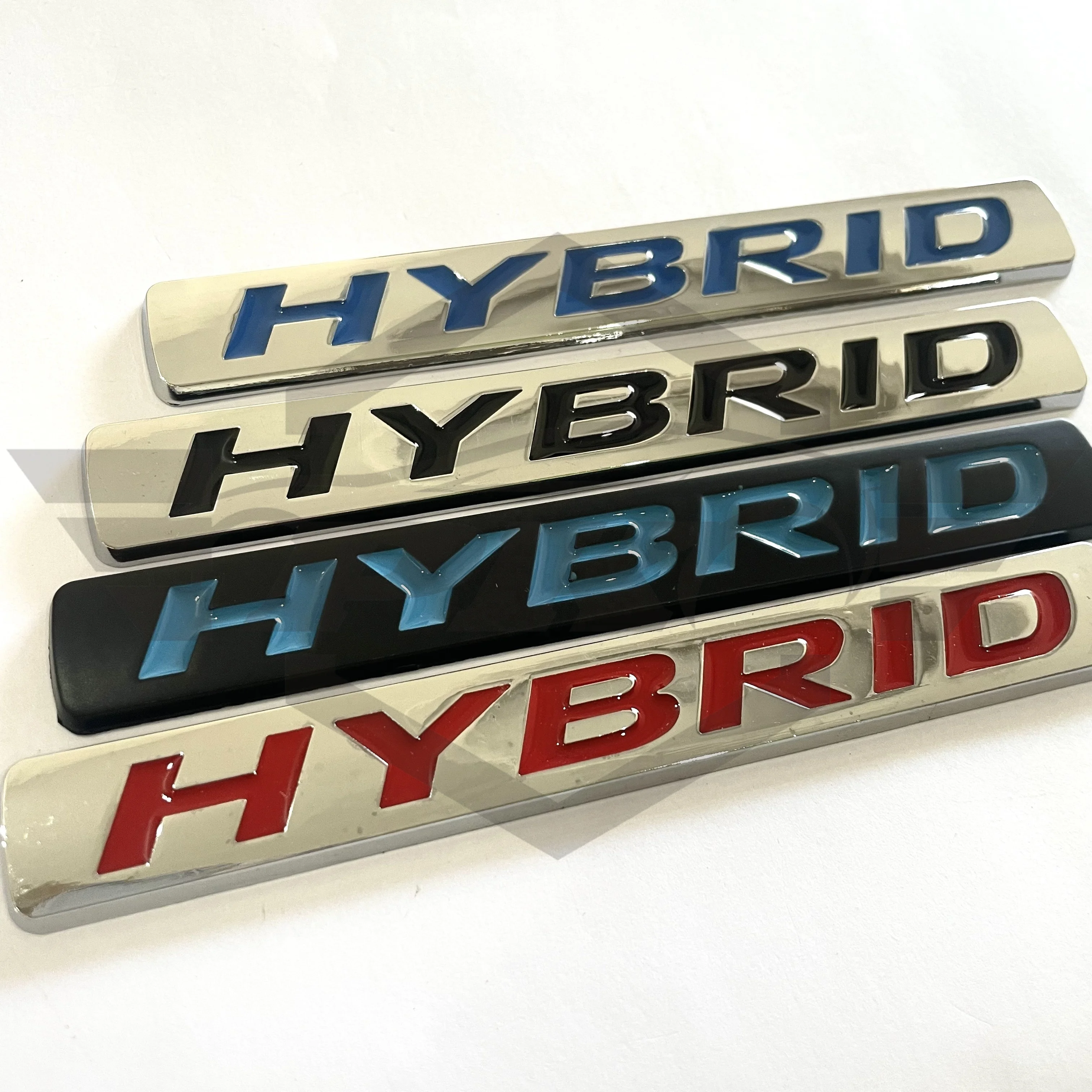 Metal 3d Hybrid Emblem Decal Badge Car Sticker For Honda Toyota Camry ...