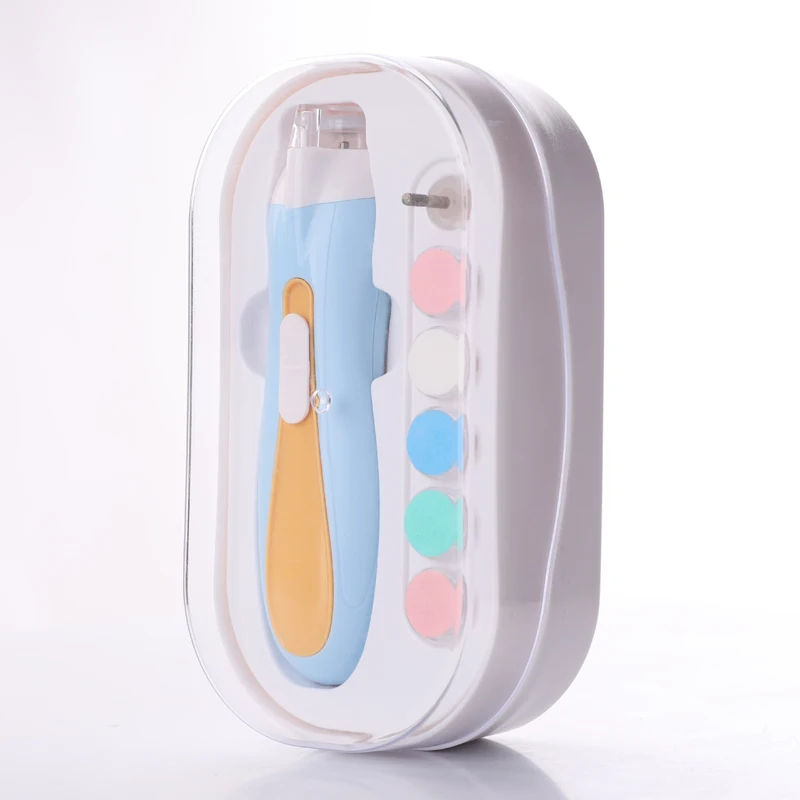 Hot Nail Cutter Baby Nail Trimmer 6 In 1 Safe Electric Baby Nail File ...