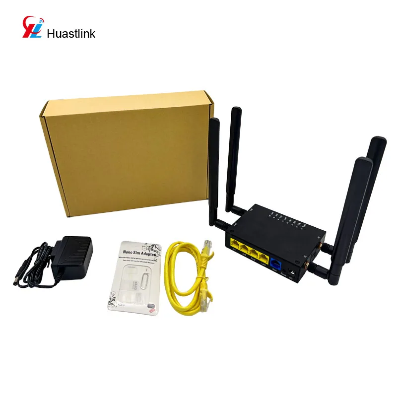 Din Rail Mounting Rugged Hc540 Industrial 3g Lte 4g Vpn Router With Sim ...