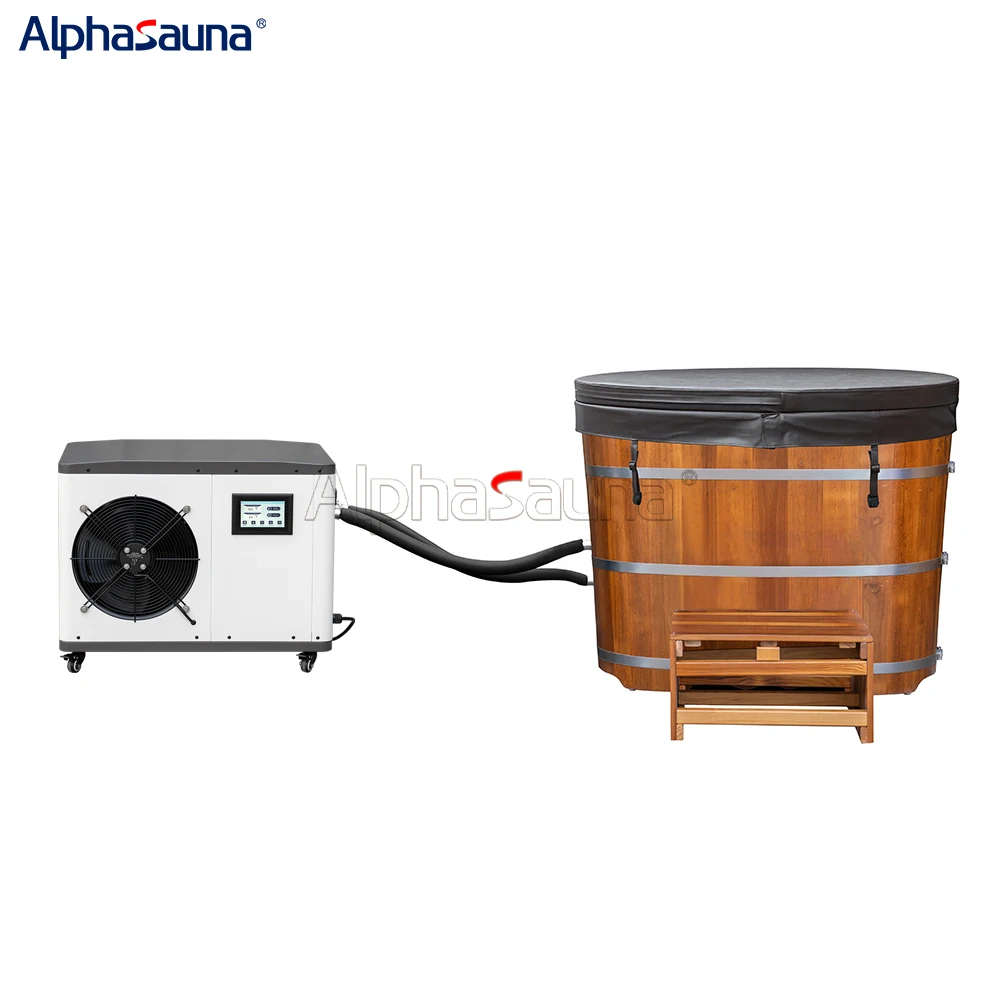 The Barrel Cold Plunge Tub Ice Bath Machine With Chiller System ...