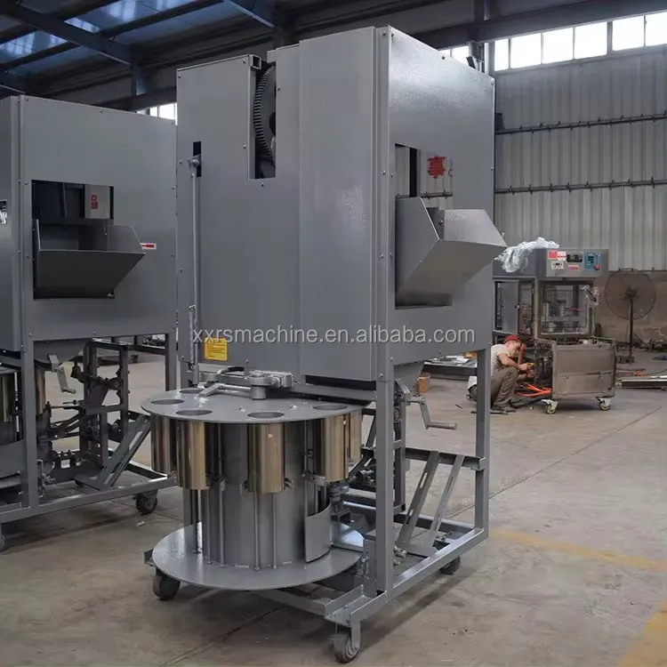 Automatic Square Mushroom Bagging Machine - High Productivity