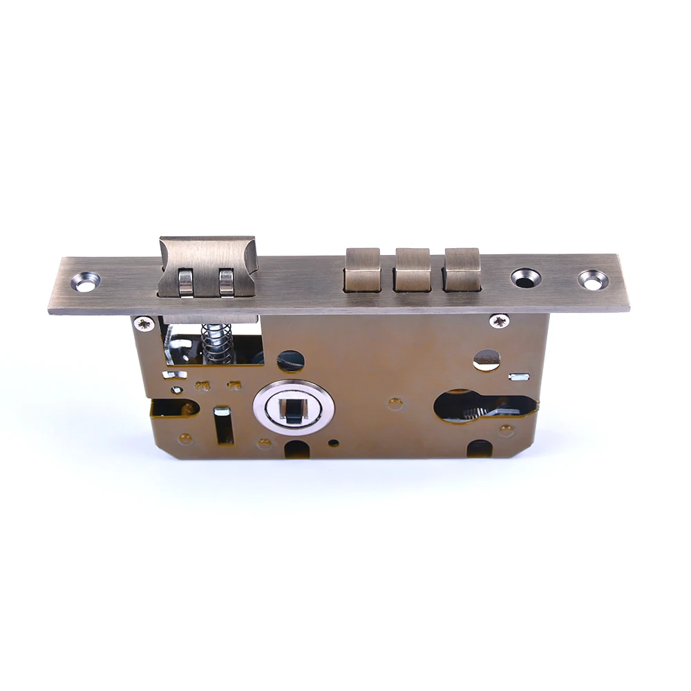 4585 Lock Body - Durable Brass Door Lock for South America