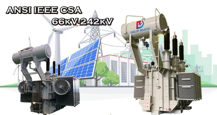 115kv to 22kv Power Transformer - 120MVA Electric Substation