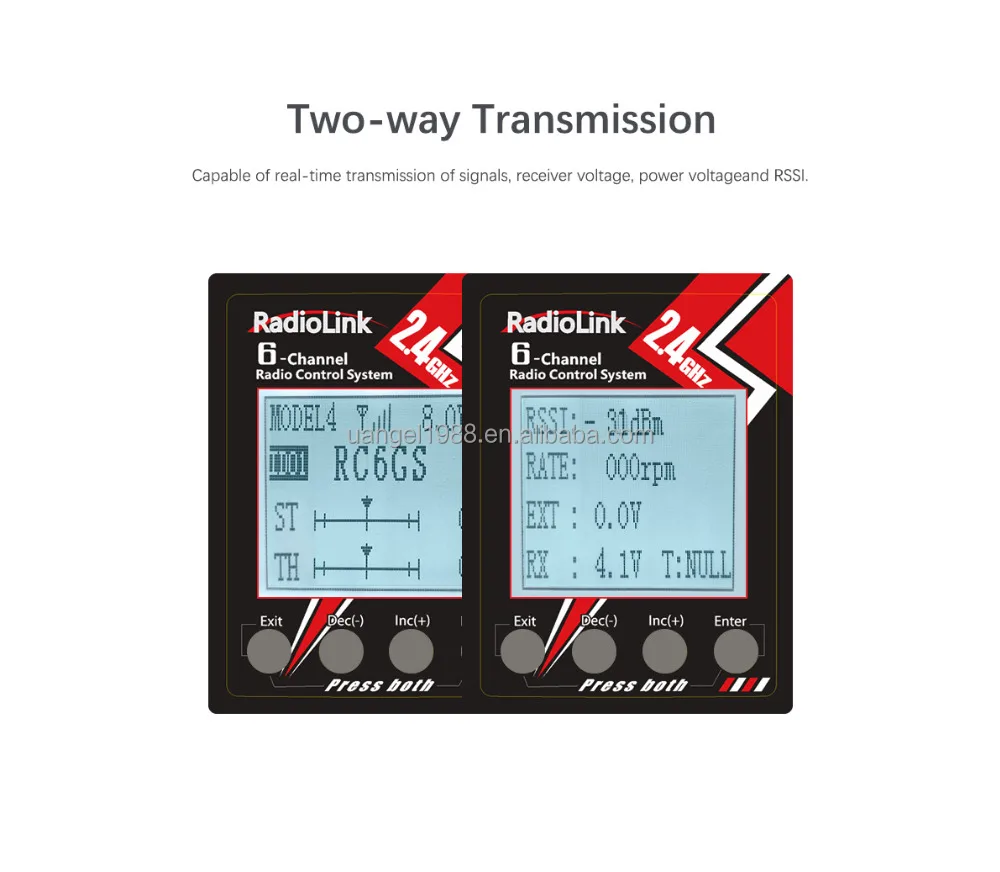 Radiolink RC4GS V2 - 4 Channel Remote Control Transmitter