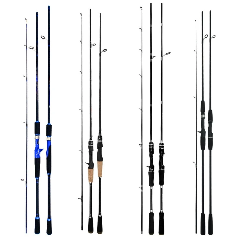2 Sections Inshore Fishing Spinning Rod - Lightweight & Durable