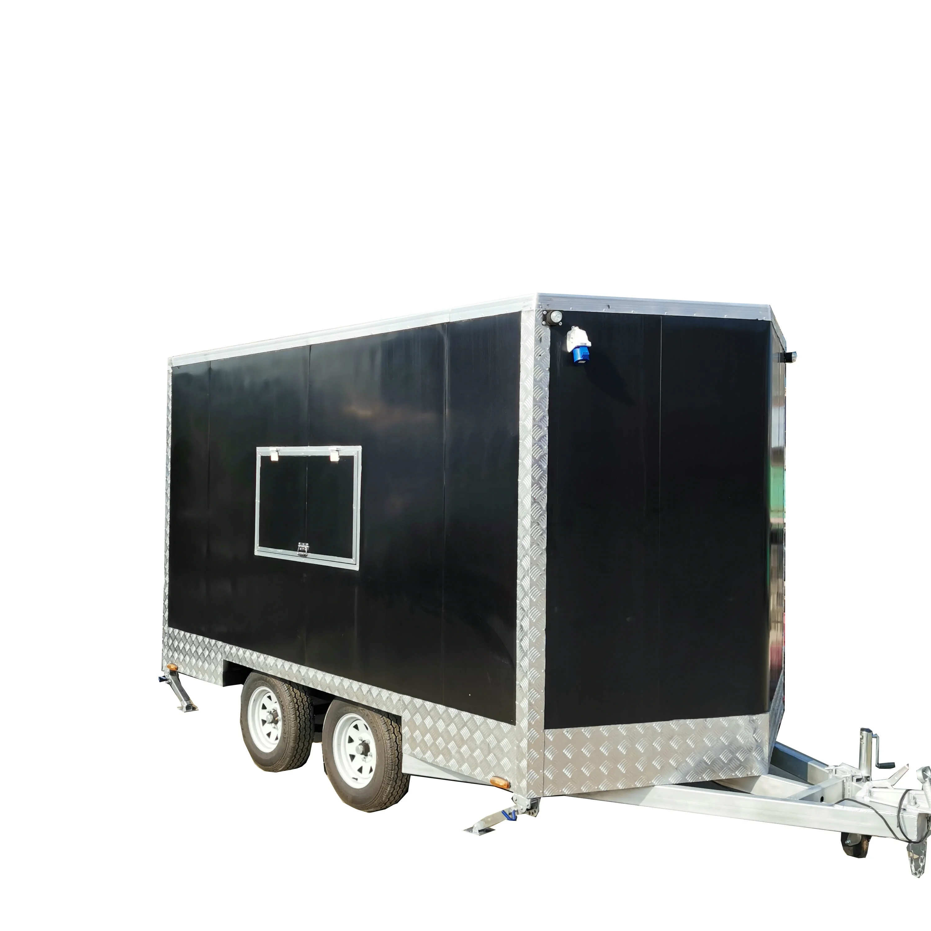Enclosed Cargo Trailer With Rear Ramp Door - Buy Enclosed Trailer ...