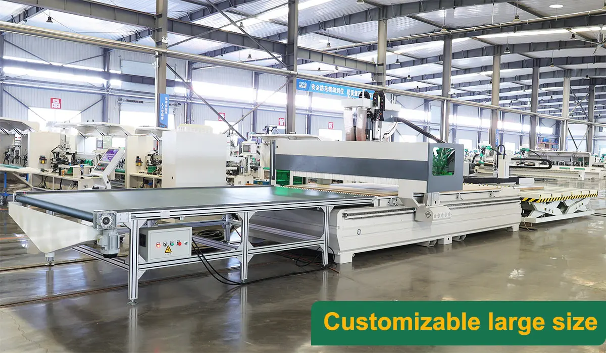 Heavy Duty Atc Woodworking Making Machinery Cabinet Furniture ...