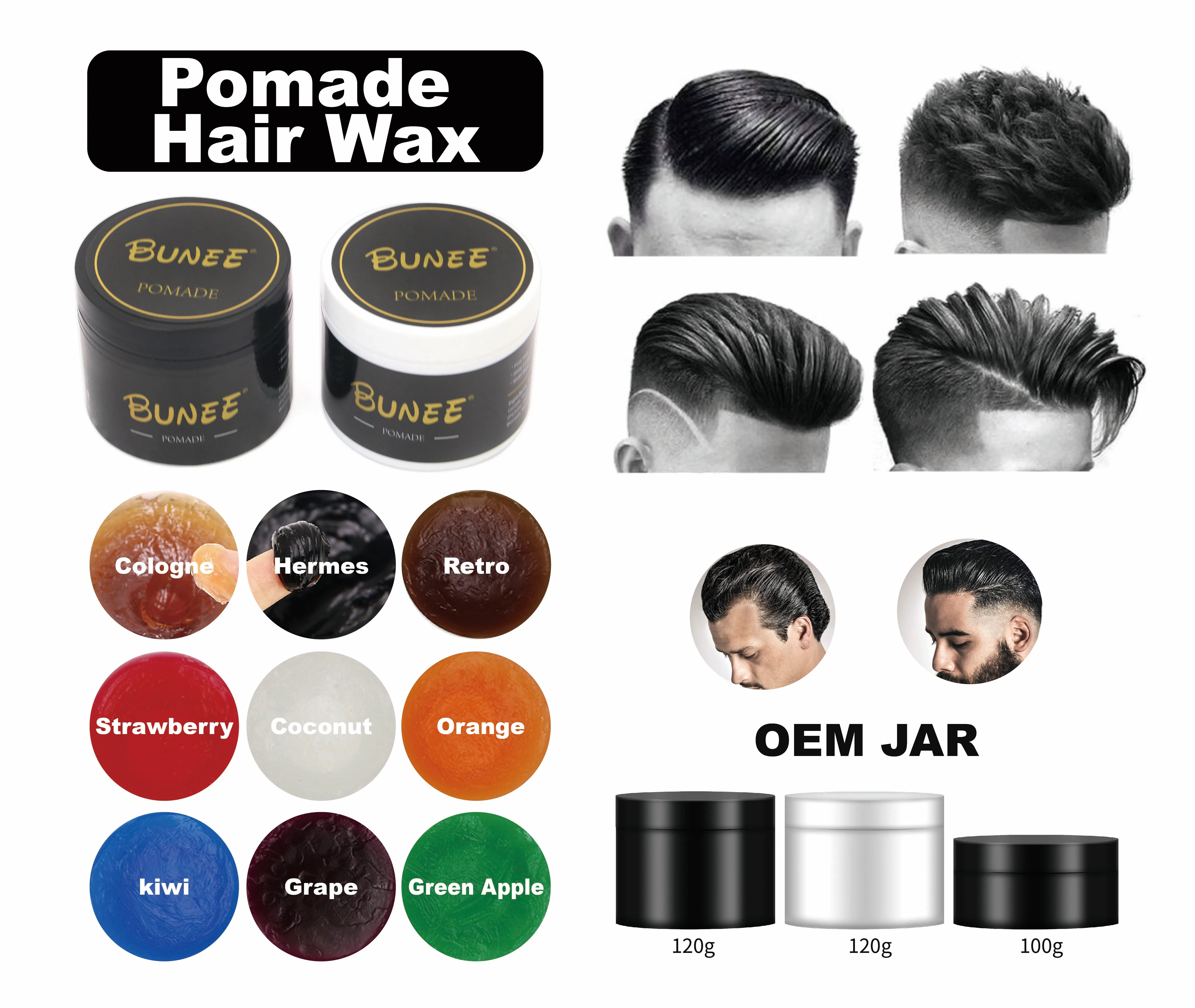Oem Barber Brands Red One Hair Wax 113g - Men's Hair Styling Pomade ...