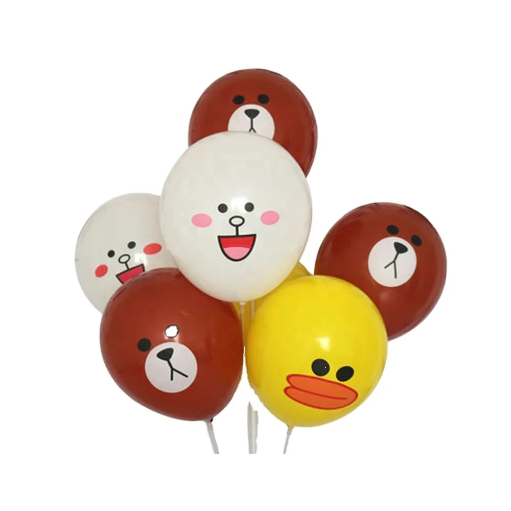 Decorative Popular Promotional Anime Printed Balloons Latex - Buy Anime ...