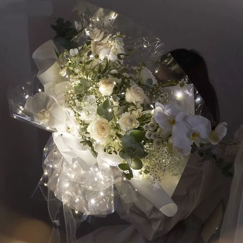 Korean Paper for Flowers - Cellophane LED Light Wraps