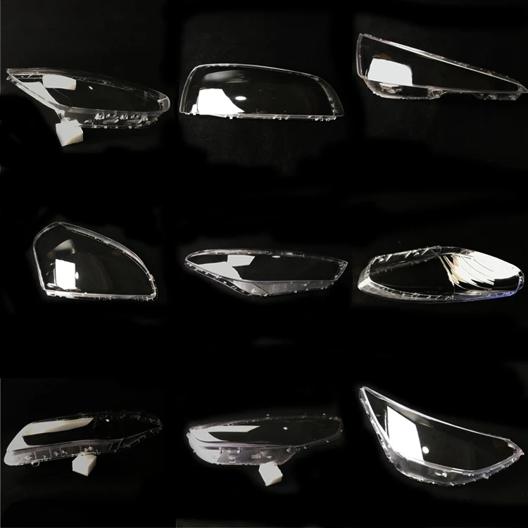 Auto Headlight Glass Clear Cover Auto Headlamp Headlight Lens Cover For ...
