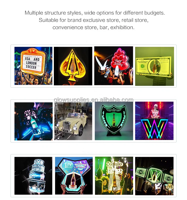 Custom Bar Signs Neon Message Board: Rechargeable LED... From Ledbox ...