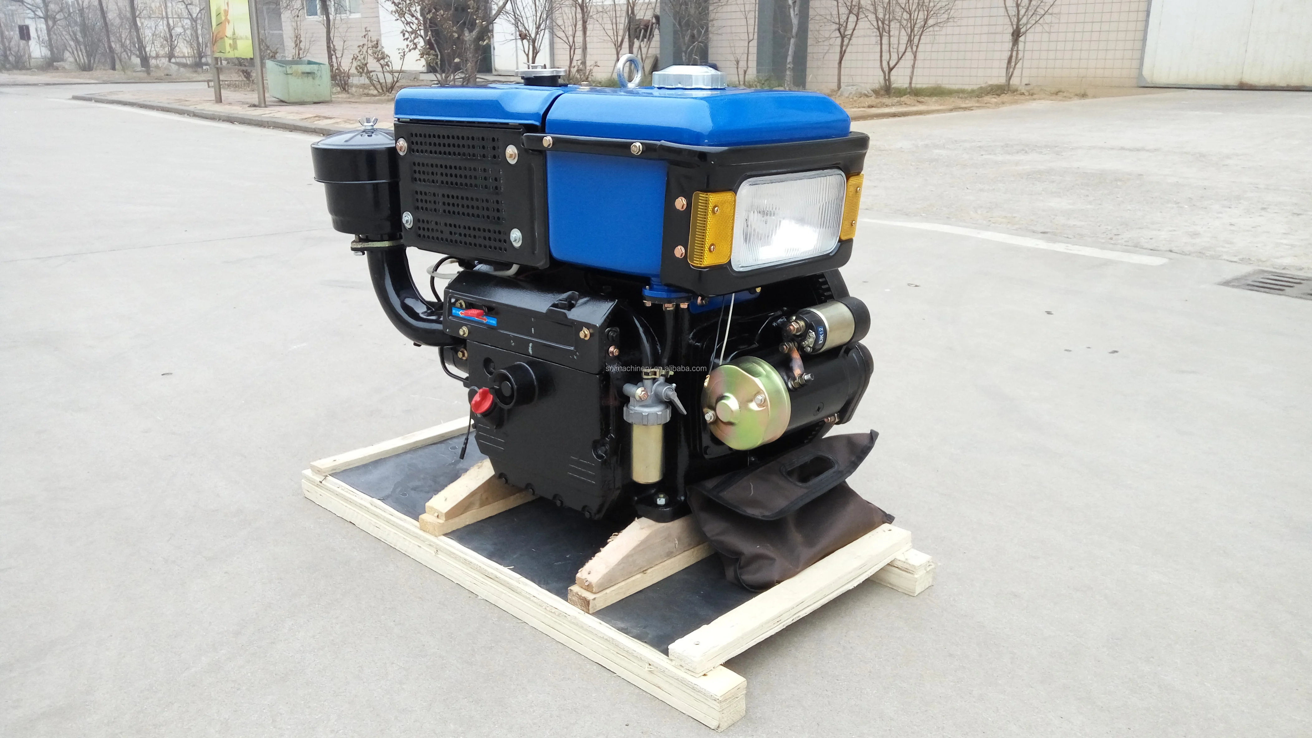 195 Model Single Cylinder Diesel Engine - Buy Zs195 Diesel Engine,Zr195 ...