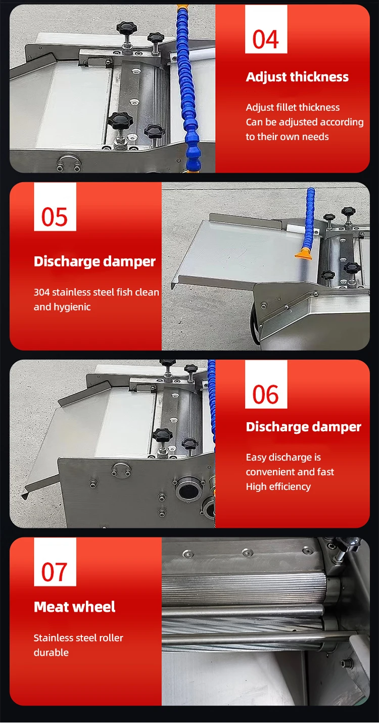 2023 Fishbone Removing Machine Fishbone Removing Cleaning Machine Fish ...