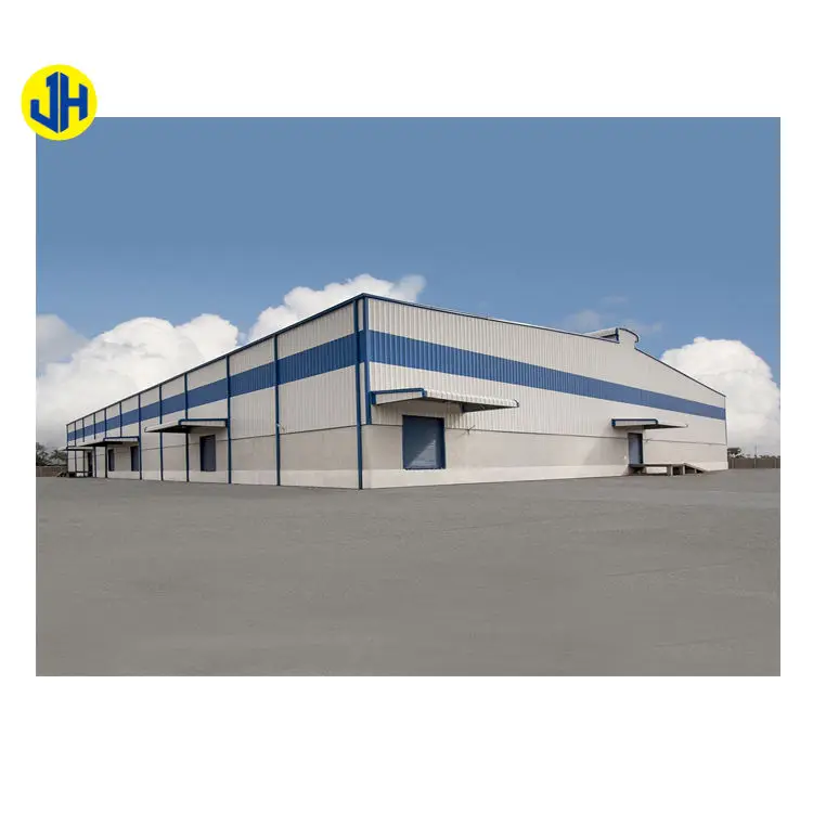 gable frame light metal building prefabricated industrial steel ...