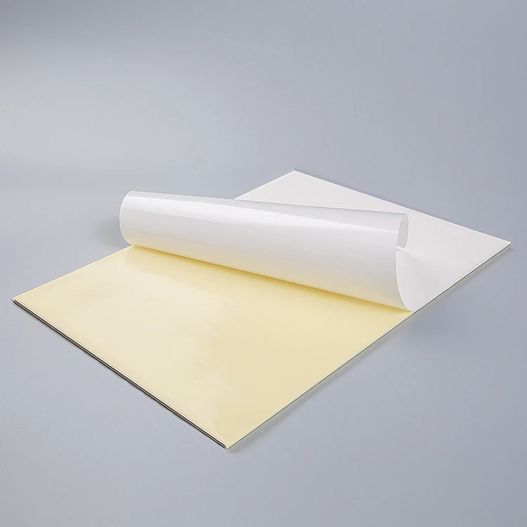 Packing Labels Self Adhesive Mirror Cast Coated Paper In Sheet For ...