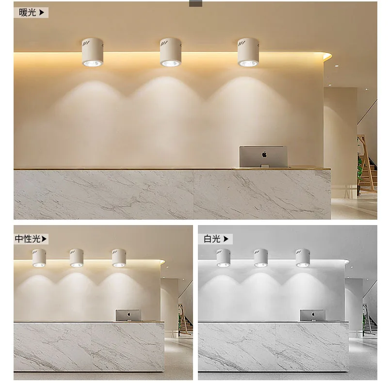 Chaoliu Dimmable Narrow Side Spotlight Anti-glare Cob Ceiling Recessed ...