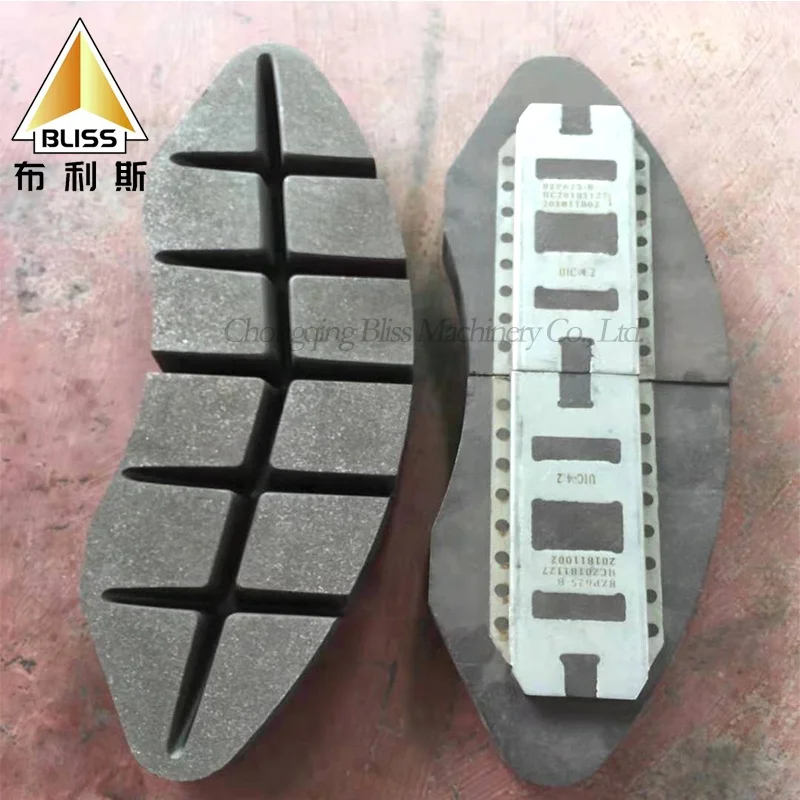 Brake Prf1103 High Speed Train Castings Parts Coating Steel Brake Shim ...