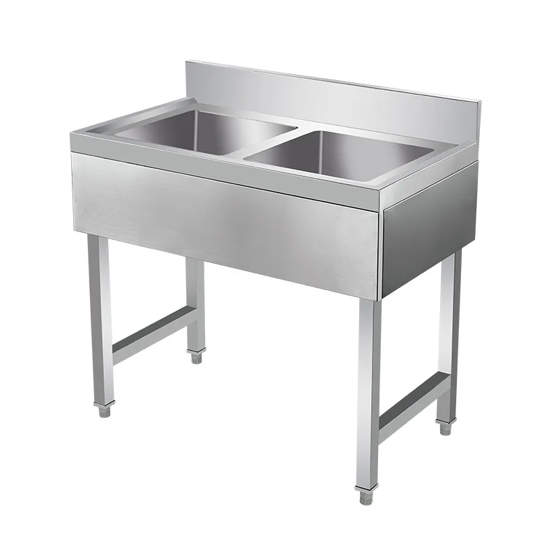 Commercial Restaurant Wash Basin Kitchen Sink Stainless Steel Bowl ...