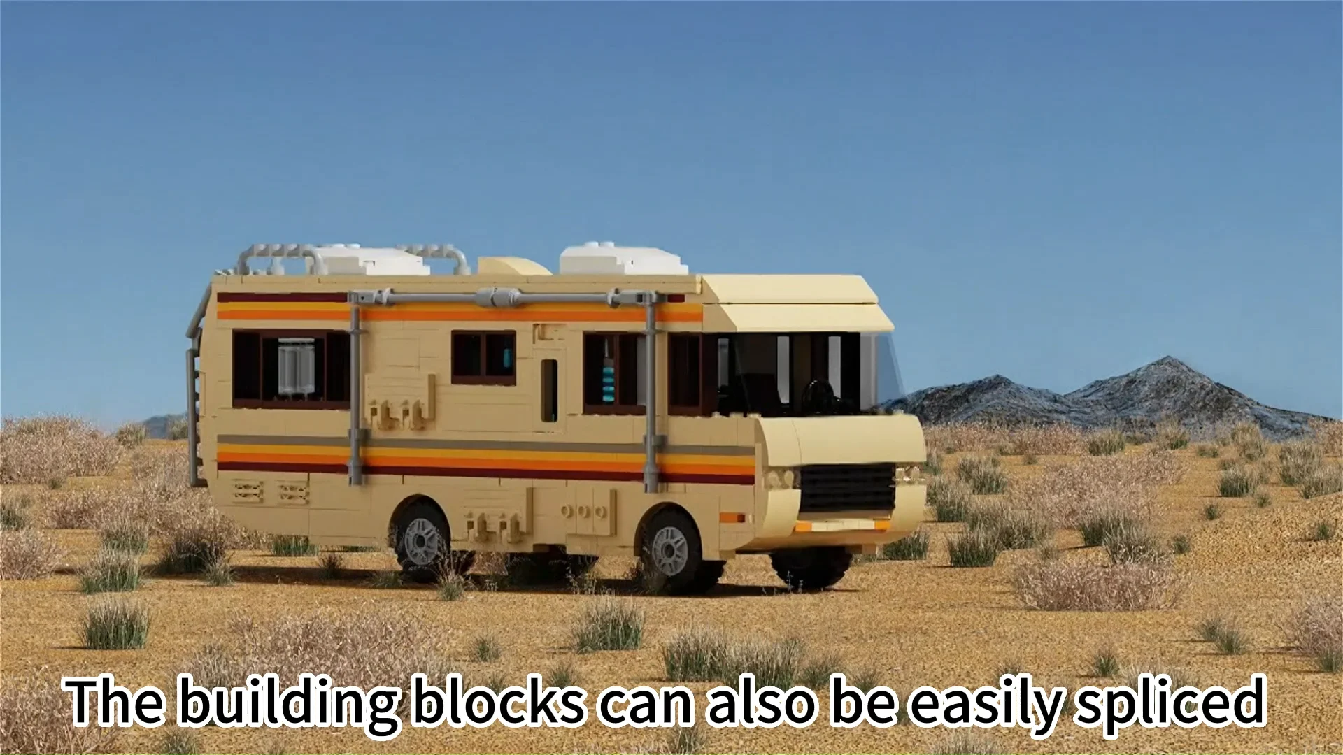Goldmoc Breaking Bad Rv Model Building Blocks Toys Creative Movie ...