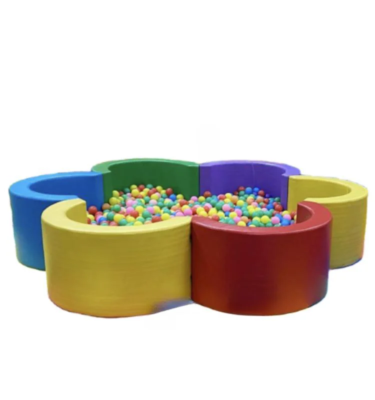 Large White Round Foam Ball Pit - Perfect for Kids & Adults