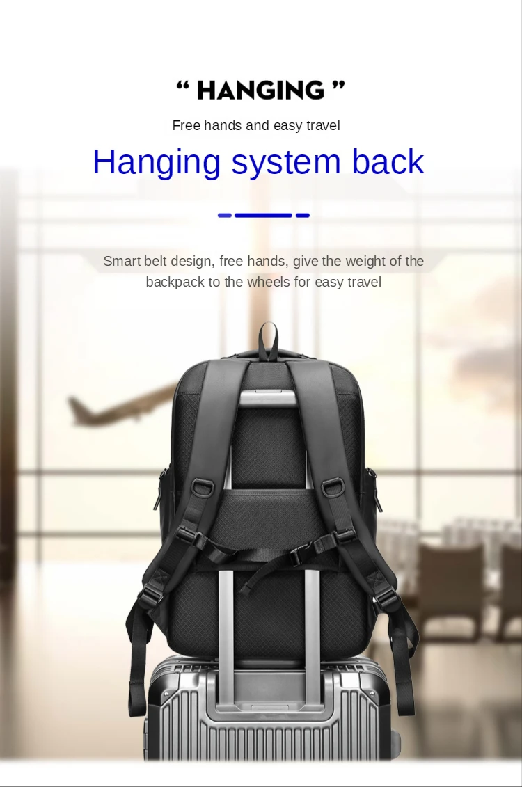 Large Capacity Waterproof Laptop Backpack, Anti-Theft Design for Travel ...