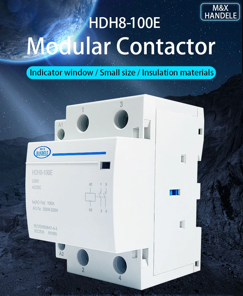 1p 100a 80a Contactor 1no 230v Ac/dc Coil Electrical Magnetic ...