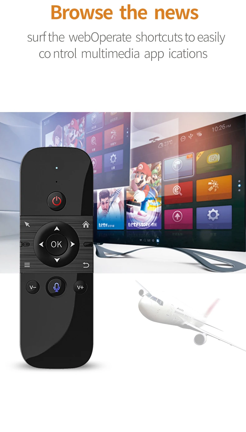 M8 Air Mouse - Versatile Remote Control for Home Automation