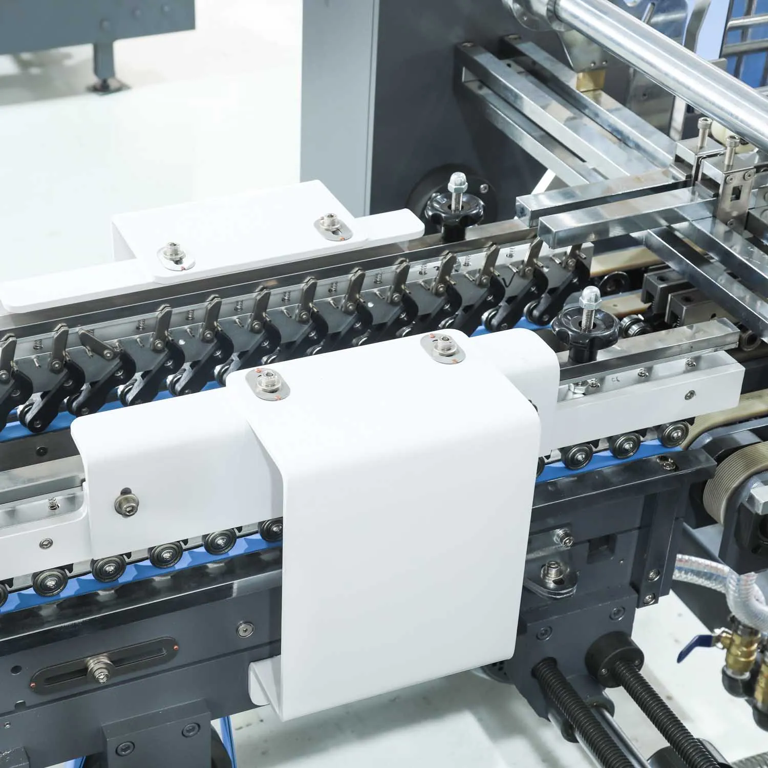 AS-800A Crash Lock Bottom Folder Gluer Automatic Paper Board Pasting ...