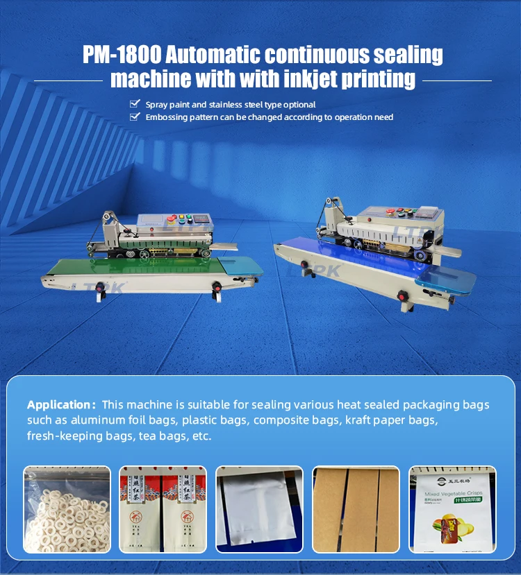 Semi Automatic Plastic Bag Aluminum Foil Kraft Paper Bag Pouch ...