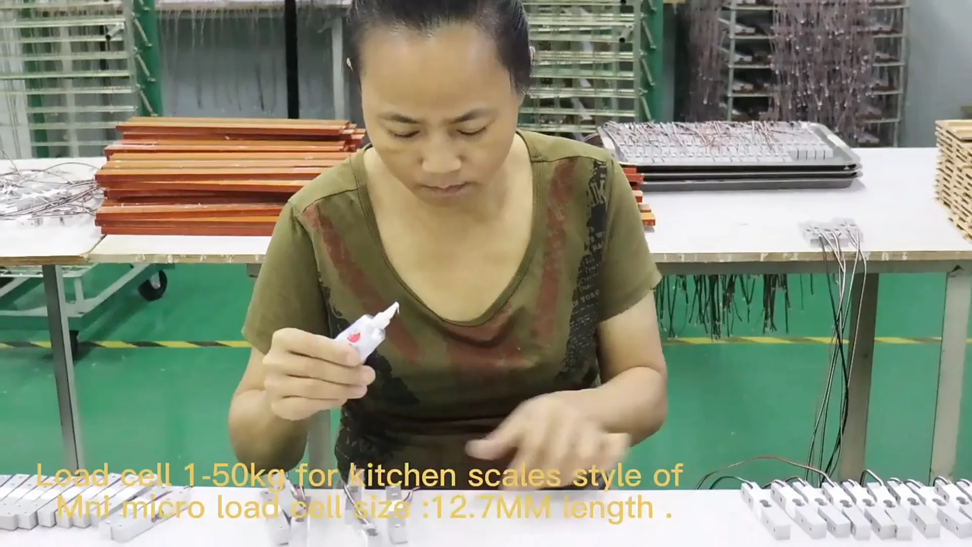 Shear Beam Flat Micro Mini Small Long Load Cell Force Sensor 100kg ...