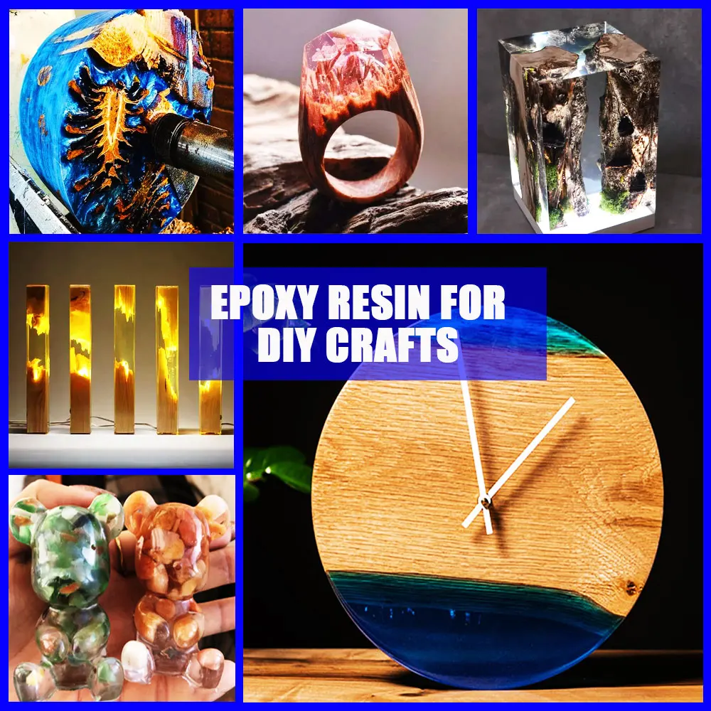 Crystal Clear Epoxy Resin Kit for DIY Crafts & Projects