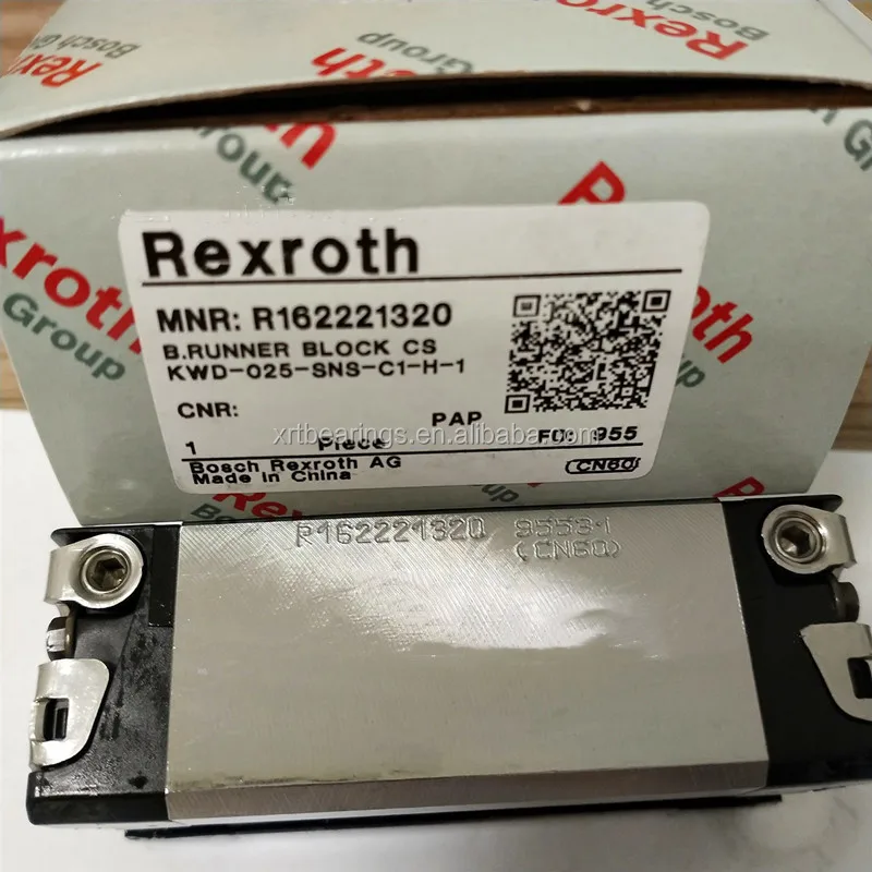 Rexroth Linear Guide Rail Runner Block R162222420 - High Accuracy
