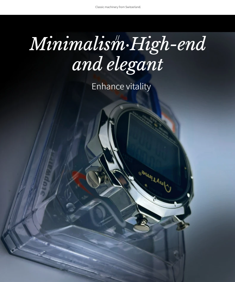 Professional Electric Stopwatch/kids Stopwatch Count Up 75.5*64*15.5mm ...