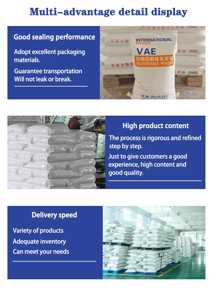 Wall Putty Mortar Coating Vae Emulsion Redispersible Polymer Powder Rdp ...