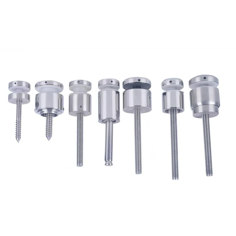 Heavy Duty Glass Standoff Pins & Clamps | Stainless Steel Balustrade ...