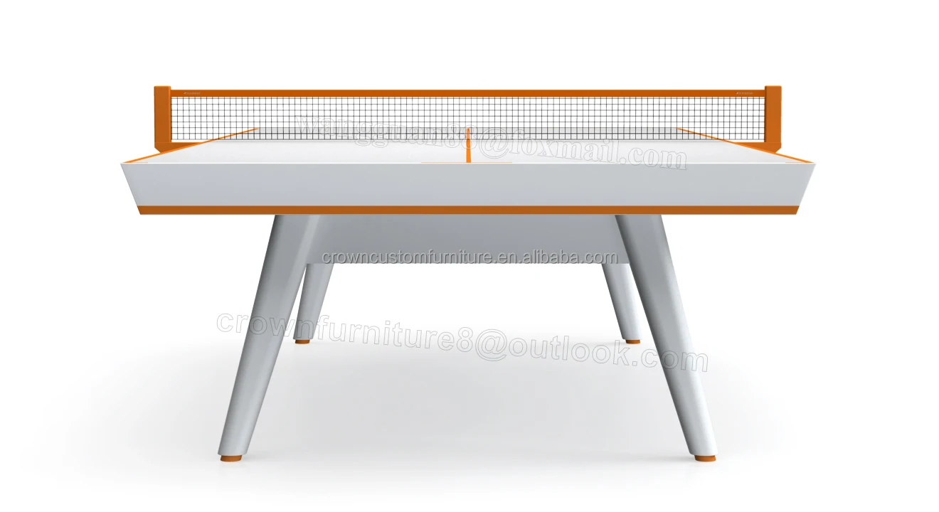 Indoor Used Table Tennis Table with Professional Ping Pong Net and Post ...