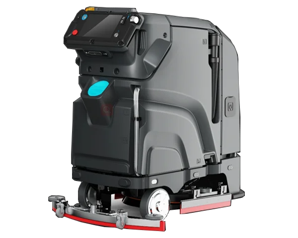 Heavy Duty Autonomous Industrial Robot Floor Scrubber Commercial Walk ...