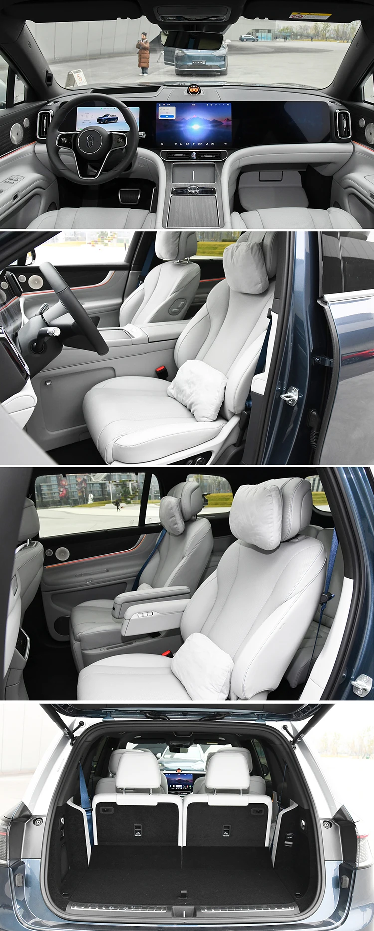 Ridever 2024 Year New Energy Vehicles Aito M9 New Ev Car With 6 Seats ...