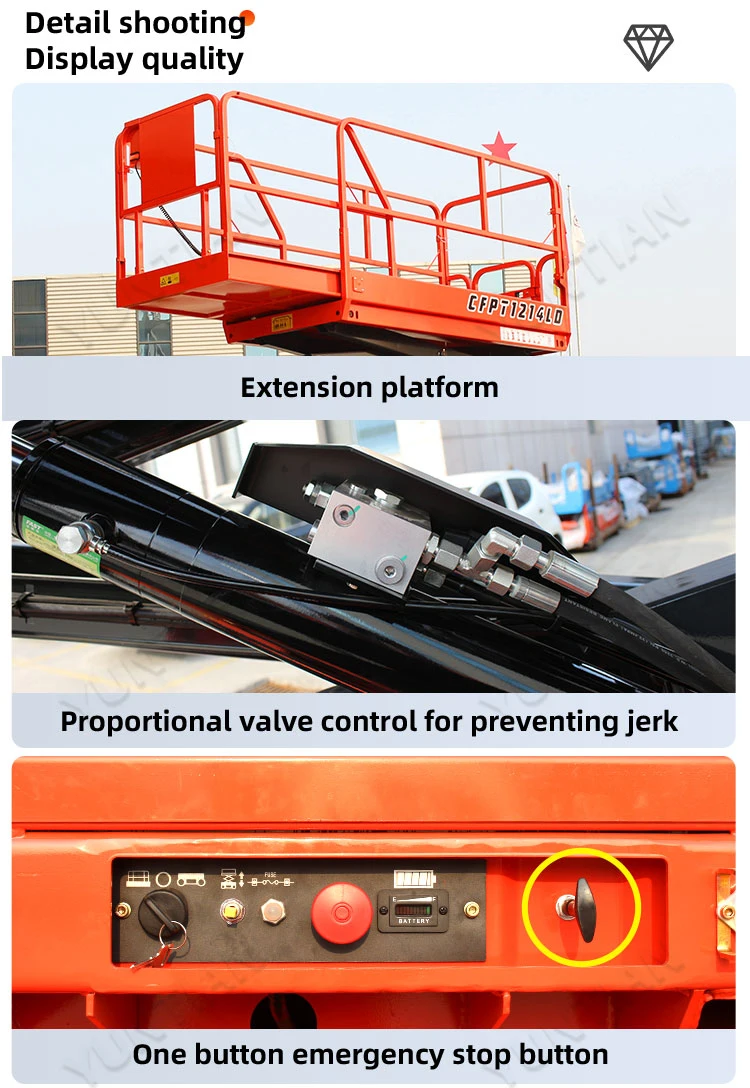 200kg 300kg 500kg Electric Ladder Motorized Vertical Crawler Work ...