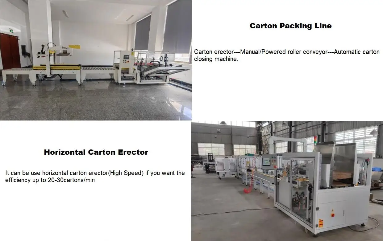 Food Industry High Quality Automatic Case Carton Erector Erecting ...