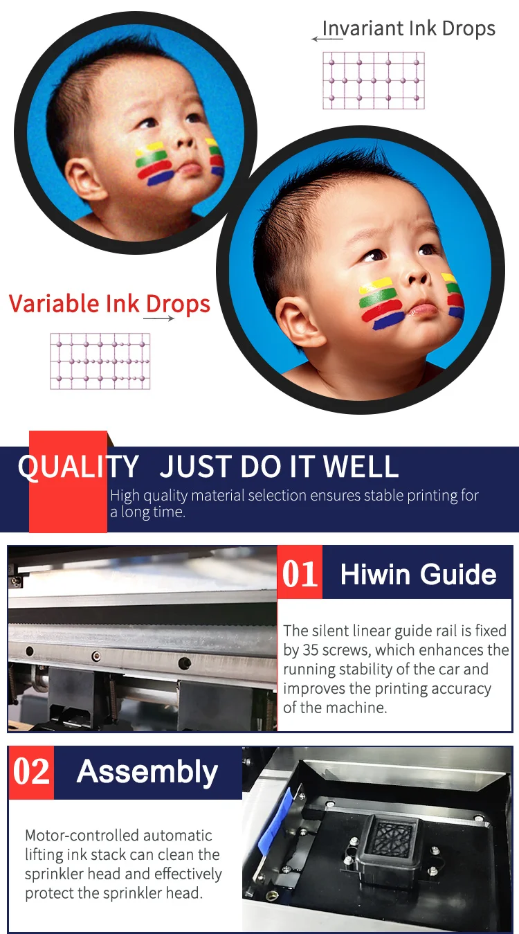 New Purple Body Eco Solvent Single Head Dx5 I3200 Xp600 Head Hoson ...