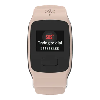 Volte Gsm Nano Sim Card Safety Bracelets Watch With 2-way Call Remote ...