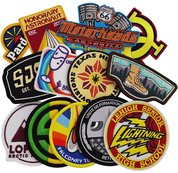 Custom Embroidery Iron on Patches for Hats - 7 Days Lead Time