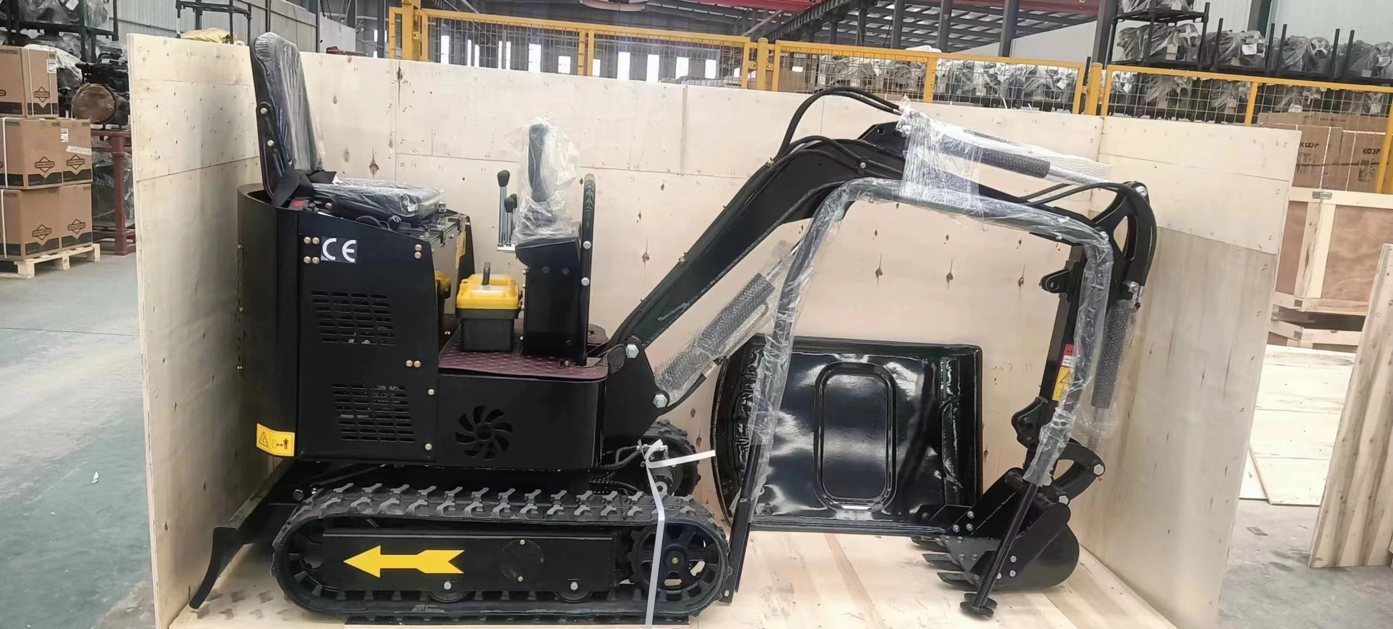 Mini Excavators with EPA Engines - 1.5 Ton Crawler Diggers