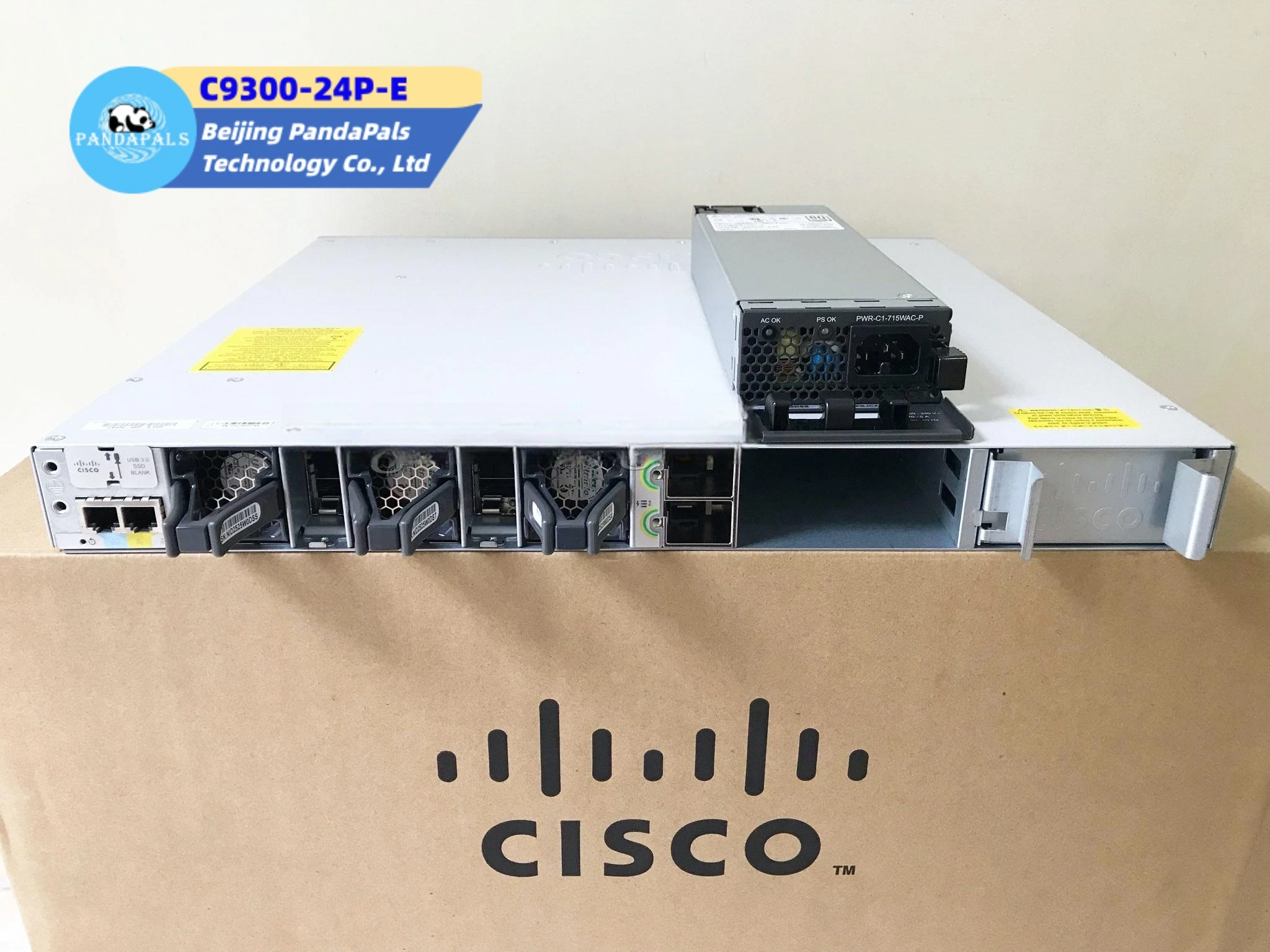 Ciscos C9300-24P-E Switch - 24 Port Poe+ Network Solution