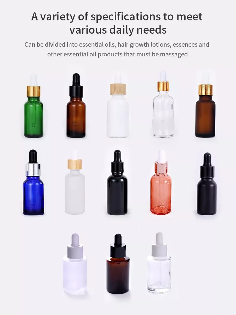 Refillable Multipurpose Luxury Empty Plastic Hair Oil Dropper Bottles ...